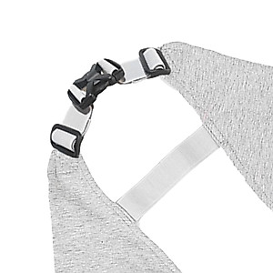 Adjustable Dog Elbow Protector Soft Breathable Stable Support for Injury, Front Legs Sleeve for Dog Recovery (S)