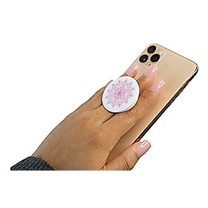 3 Phone Grips with 30 Swappable Designs - Use Any of The 30 Designs and Swap Them Whenever - Accessories for Phone, Or Tablet. Extendable Holder, Stand, Grip