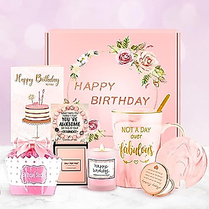 Birthday Gifts for Women Happy Birthday Gift Basket for Women Birthday Gifts Ideas Womens Gift for Birthday Box for Women Birthday Gifts for Friends Female Birthday Gift for Sister Coworker Her Bestie