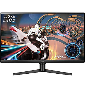 LG 32-inch Class QHD Gaming Monitor with FreeSync (31.5-inch Diagonal) Bundle with Deco Gear Large Extended Pro Gaming Mouse Pad