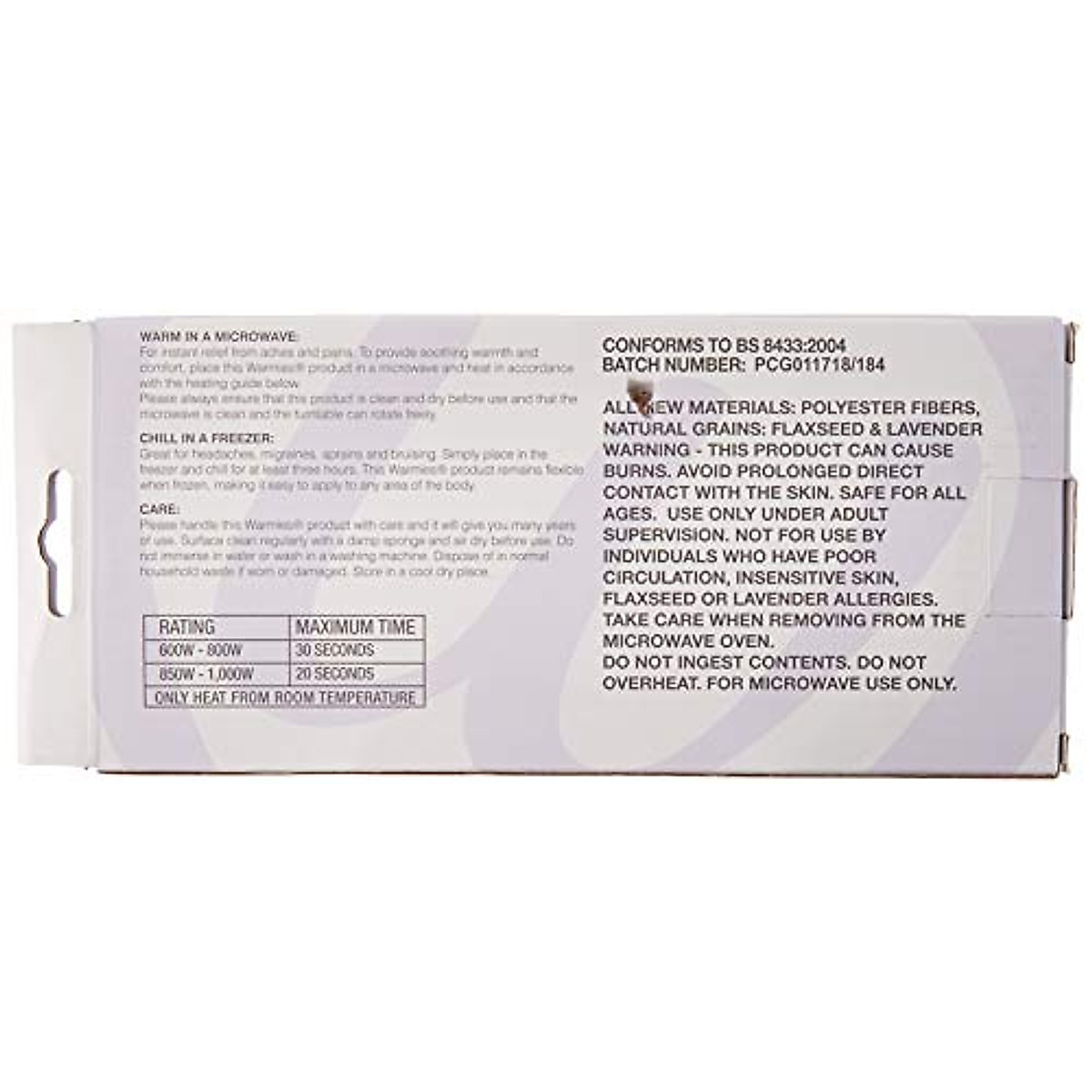 Intelex Lavender Spa Therapy Eye Mask