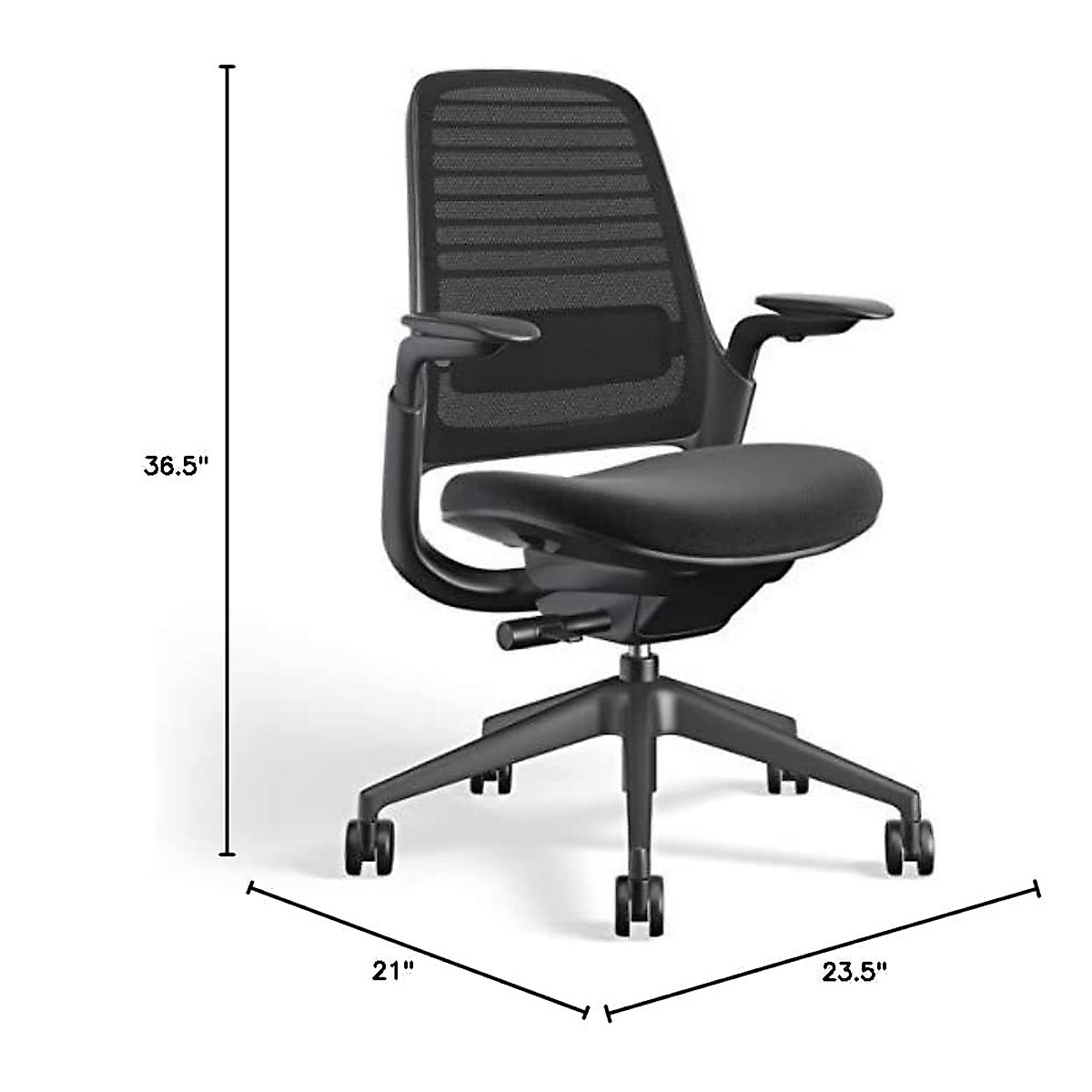 Steelcase Series 1 Work Office Chair - Licorice