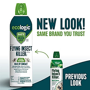 EcoLogic 14 Oz Flying Insect Killer Aerosol, Kills by Contact