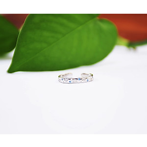 Pearl Leaf Rings, Sterling Silver Rings, Adjustable Rings, Engagement Rings For Women Resizable Pink