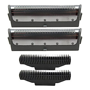 Foil and Cutter Replacement Head Compatible with Panasonic Dual Blade Shaver ES4026, ES4027, ES4033, ES4815