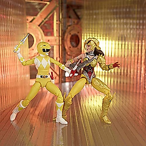 Power Rangers Lightning Collection Mighty Morphin Yellow Ranger Aisha Vs. Scorpina 2-Pack 6-Inch Premium Collectible Action Figure Toys