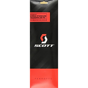 Scott Sports Nsxi/Recoil Xi/79 Works Tear-Off (Clear) - Pack of 20