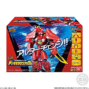 Bandai Shokugan Super Mini PLA Avataro Sentai Donbrothers 01 Don Momotaro Alter Set