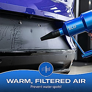 BLO Car Dryer AIR-S - Quickly Dry Your Entire Vehicle After a Wash - No More Drips, No More Scratches
