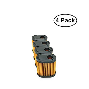 MOWFILL 4 Pack 36905 Air Filter Replace for Tecumseh 740083A,Craftsman 33331 Fits Tecumseh LEV100 LEV115 LEV120 LV195EA OVRM65 OVRM105 OVRM120 Lawn Mower Air Cleaner Element
