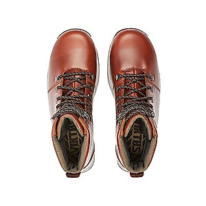 VIKTOS Men's Full-Grain Leather Mid-Height Breathable Actual Waterproof Boots, Gunstock, 9