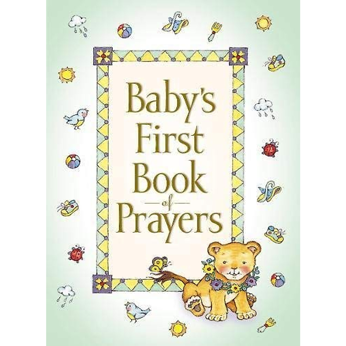 Baby Catholic Baptism Gift Set, Includes Baby's First Rosary and Baby's First Book of Prayers, Perfect Baptism, Christening, Shower Gifts