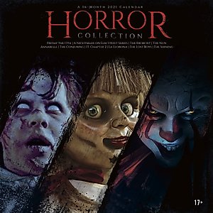 2021 Horror Collection Wall Calendar