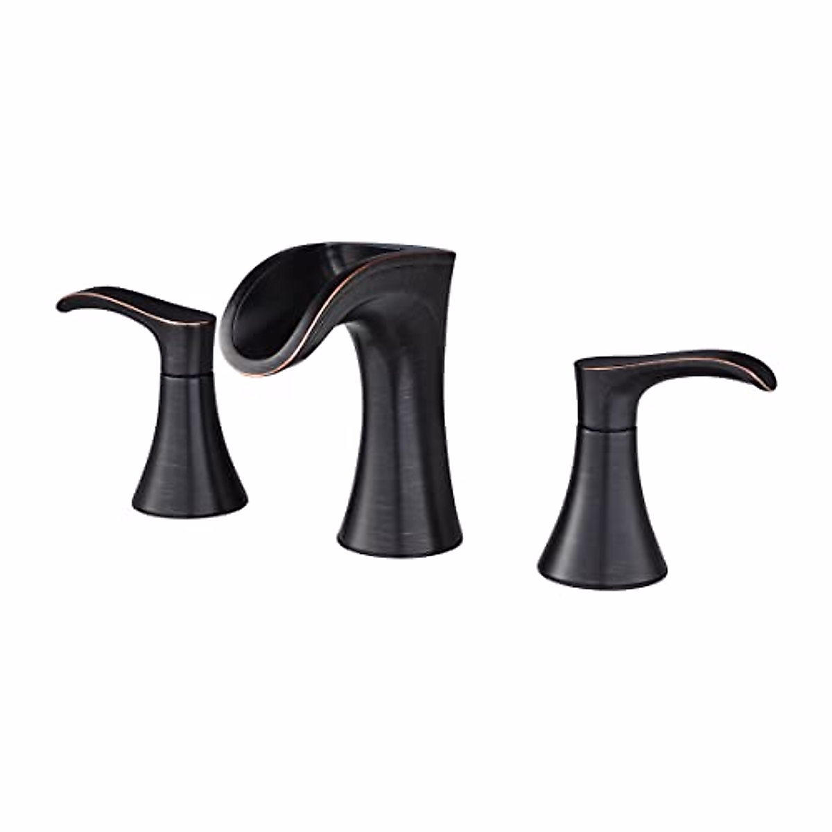 Pfister Brea Bathroom Sink Faucet, 8-Inch Widespread, 2-Handle, 3-Hole, Tuscan Bronze Finish, LF049BRYY