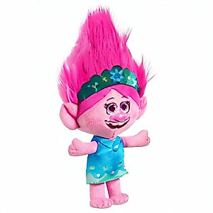 DreamWorks TrollsTopia 8 inch Small Plush Poppy, Kids Toys for Ages 3 Up by Just Play
