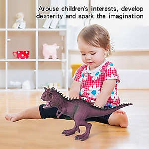COGO MAN Jurassic Carnotaurus Dinosaur Figure, Realistic Kids Toy, Simulation Action Model, Children's Gift