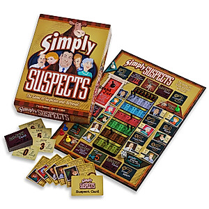 Simply Suspects - Strategy Board Game - from Spy Alley