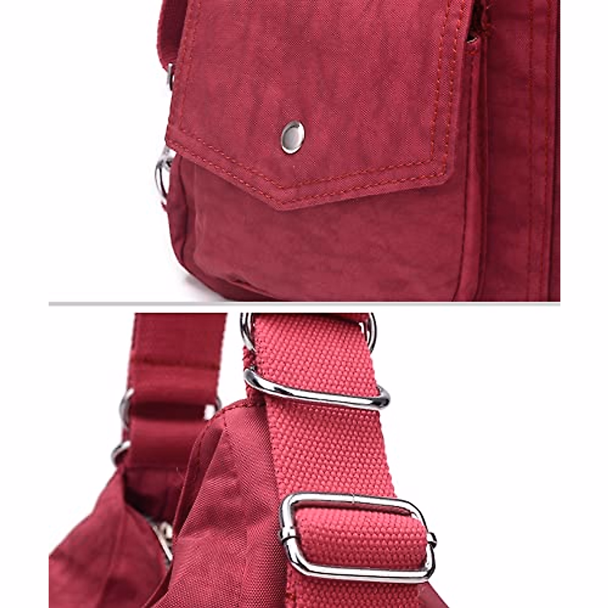 Women's Tote Canvas Retro Bag Clutch Bag Crossbody Shoulder Bag Handbag Solid Color Muti Pocket Shopping Purse