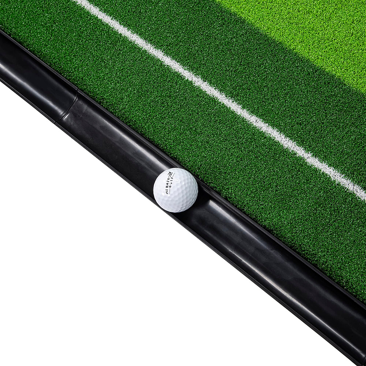 Fitvids Putting Green Mat with Automatic Ball Return, 3 Balls Included, Regular