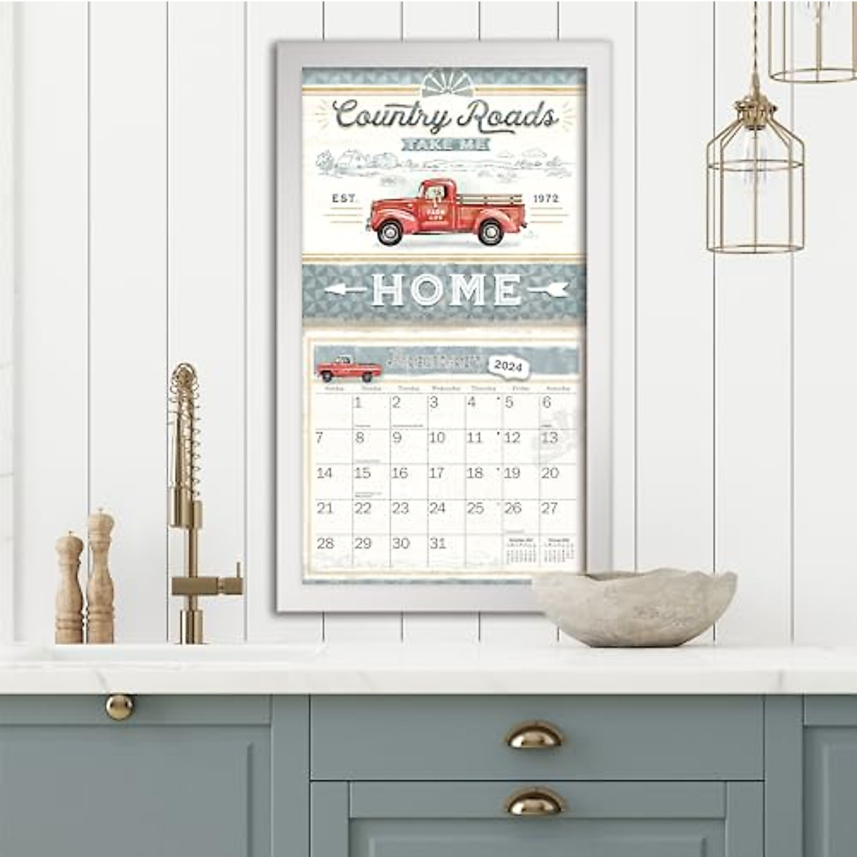 LANG Farmhouse 2024 Wall Calendar (24991002008) Multi