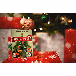 Holly Jolly , Christmas Themed Family Card Game , Collect Presents Ornaments & Stockings - 25th Century Games
