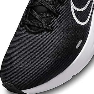 Nike Downshifter 12, Women's Road Running Shoes, Black/White-Smoke Grey, 8.5 M US