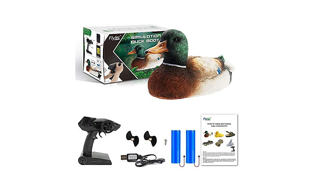 GoolRC RC Duck Boat - Waterproof Remote Control Fun