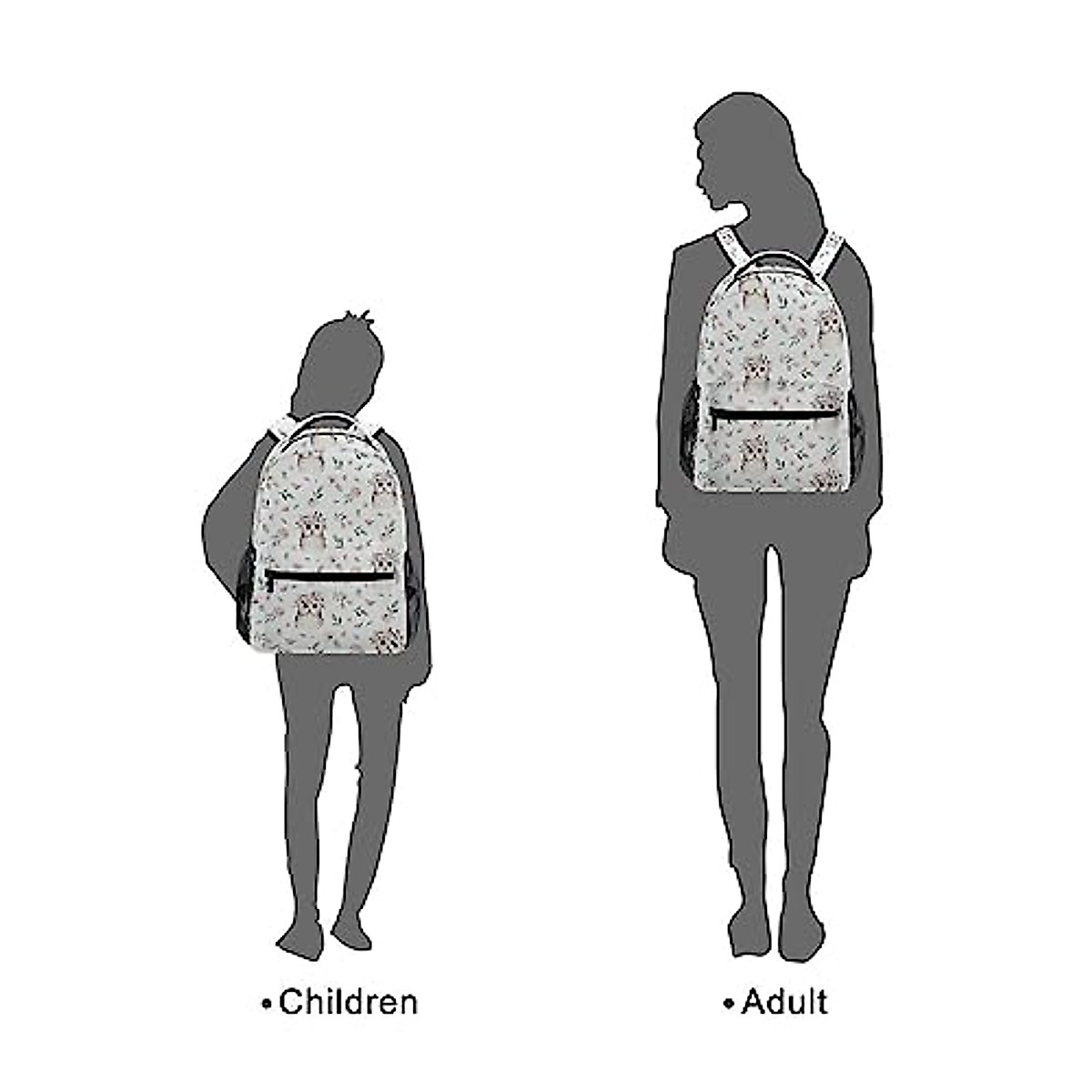 ALAZA Watercolor Owl Bird Large Backpack,unisex Girls kids College Bookbags Daypack Bag,Water Resistant Personalized Laptop iPad Tablet Children Backpack Travel College Bag