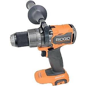 RIDGID 18V Brushless Cordless 1/2 in. Hammer Drill/Driver R86115 (Tool Only) (Renewed)