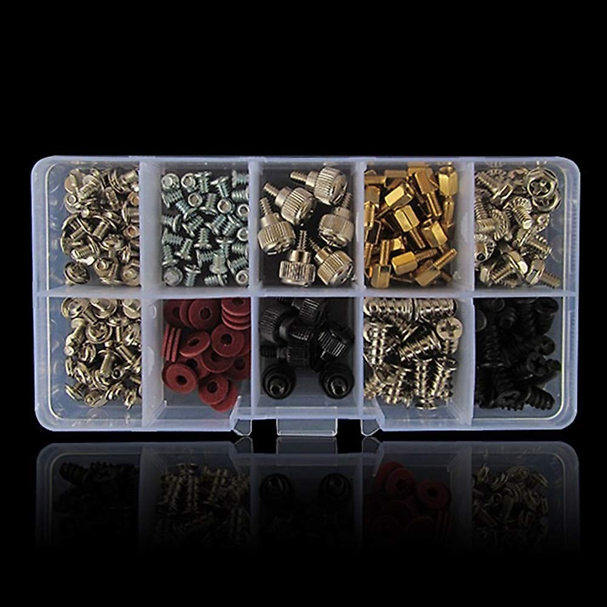 Screw 228PCS Accessories Set Computer for Motherboard for PC DIY Repair Tool with Case Hard Disk Screws Assortment Kit