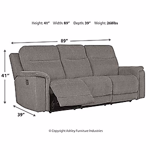 Signature Design by Ashley Mouttrie Sofas, Smoke