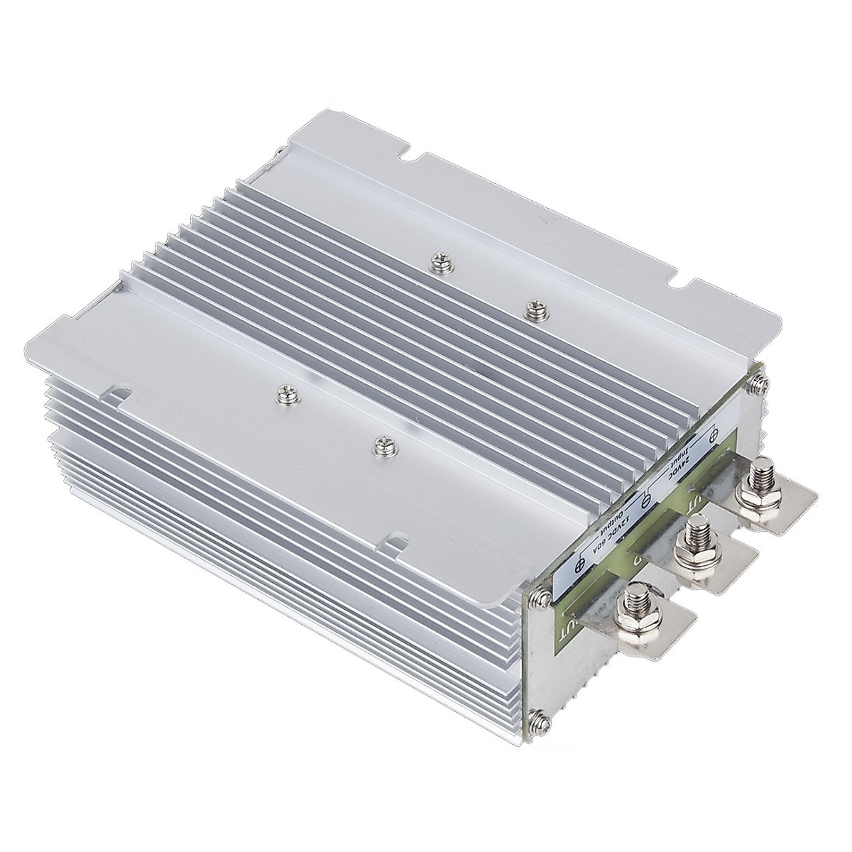 uxcell Voltage Converter Regulator DC 24V to DC 12V 60A 720W Truck Power Transformer