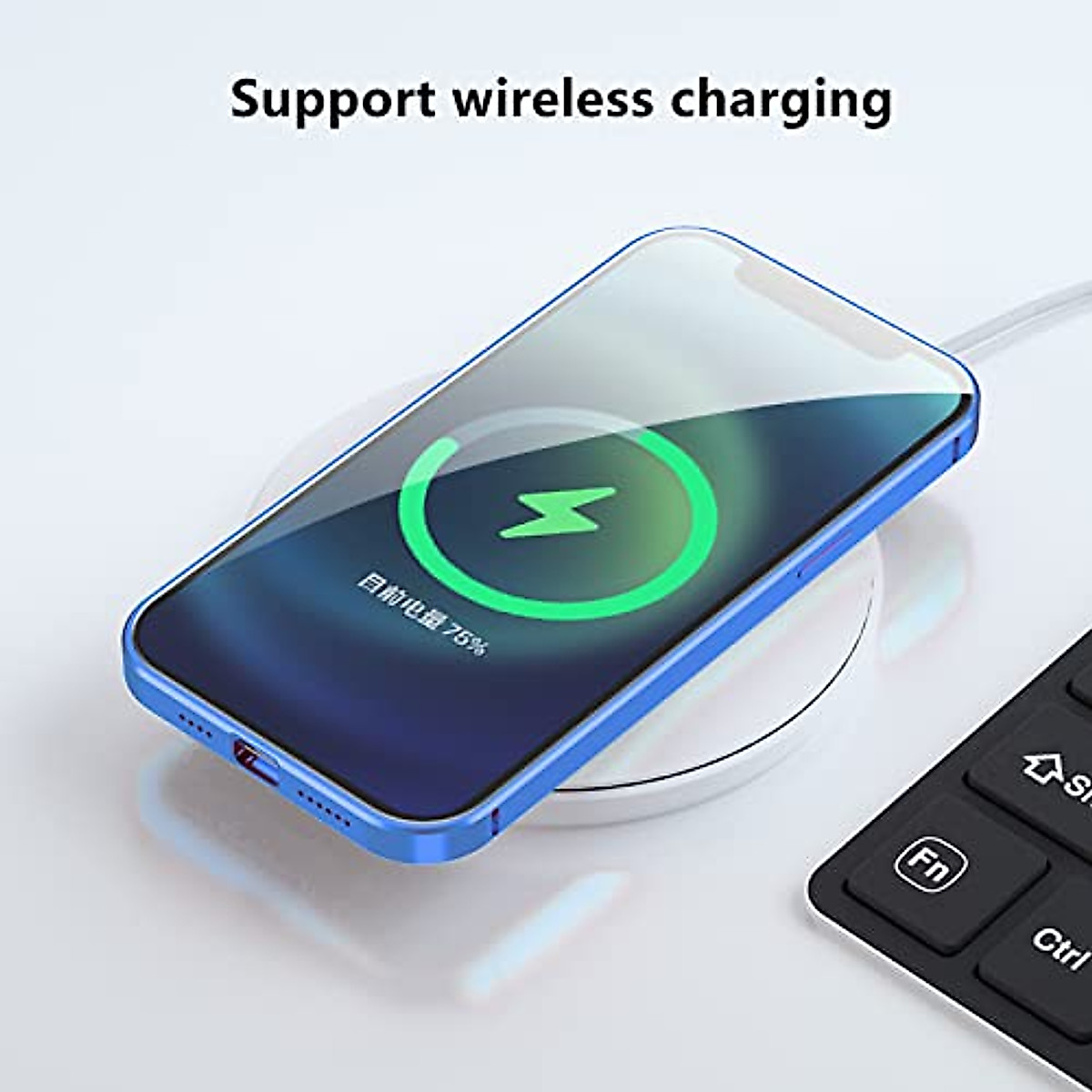 Jonwelsy Anti Peeping Case for iPhone 13 Pro Max, 360 Degree Protection Cover, Privacy Tempered Glass Anti-Spy Case Cover, Magnetic Adsorption Bumper Metal Frame Case for 13 Pro Max (Gold)