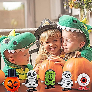 Uniqhia Halloween Wind-up Toys, 15PCS Clockwork Toys Supply for Party Favors Boys Girls Kids