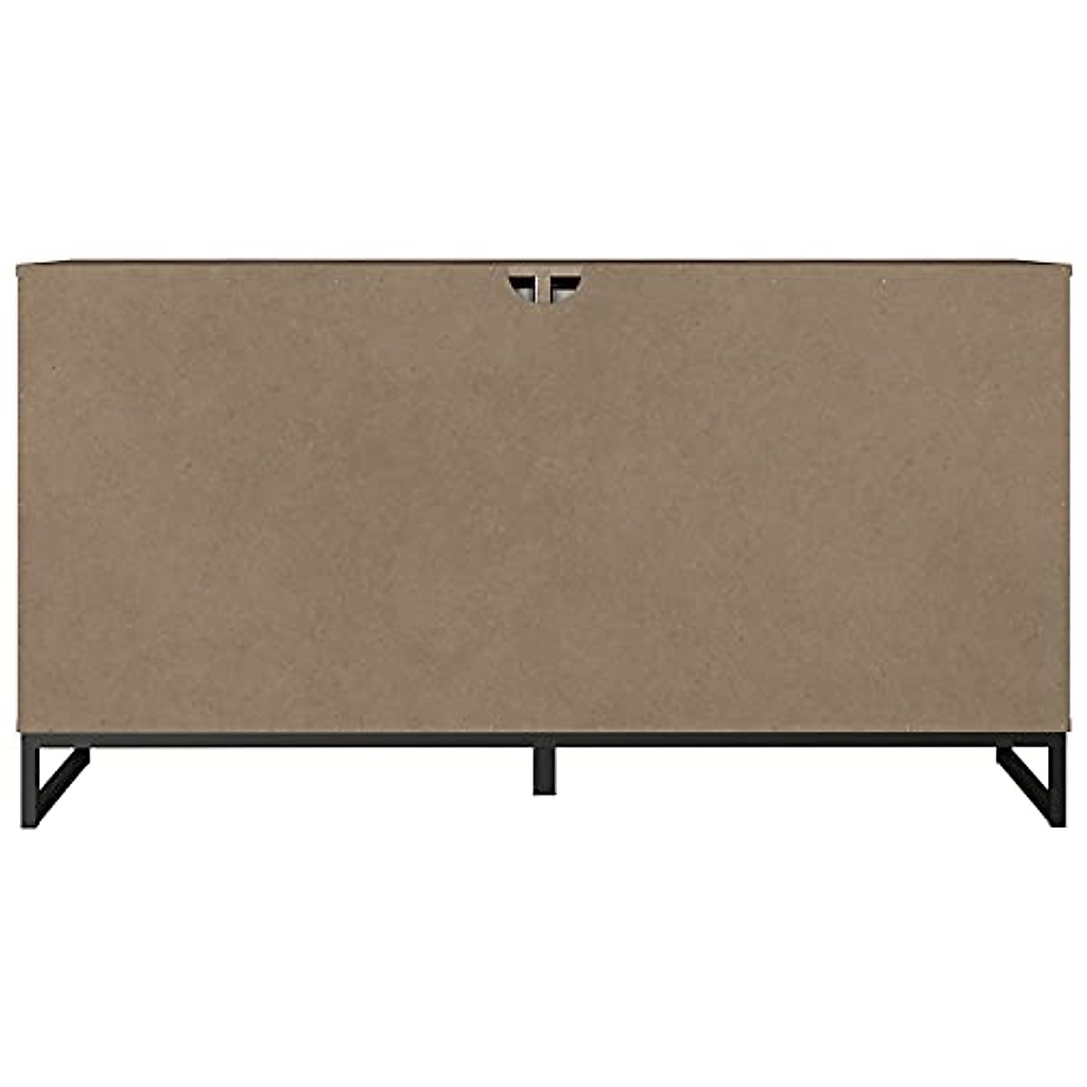 Signature Design by Ashley Neilsville Industrial Butcher Block Style Dresser, Natural Pallet Brown