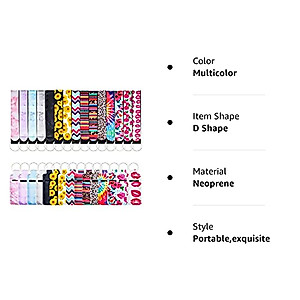 30 Pieces Halloween Lipstick Keychain Holders Lipstick Holder Keychain with Wristlet Keychain Lipstick Sleeve Pouch Lip Balm Portable Pocket Lip