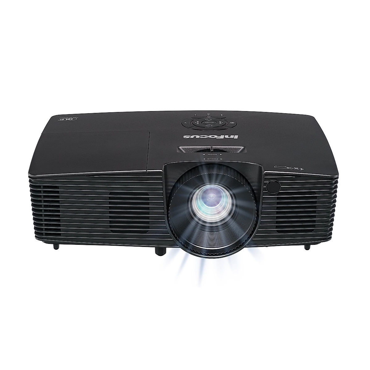 InFocus IN112XV Presentation Projector, DLP SVGA 3600 Lumens 3D Ready HDMI
