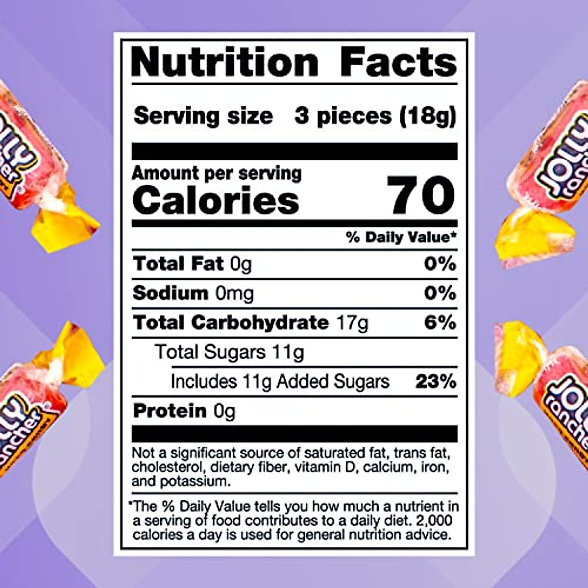 Jolly Rancher Watermelon Hard Candy, Individually Wrapped, Bulk Candy Bag - 1 Pound (16 oz)