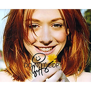 Alyson Hannigan Autographed Signed Photo 8 x 10 reprint photo picture poster wall art autograph RP