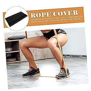 Didiseaon 5pcs Pull Cord Protector Sports Coat Gym Belt Sport Coat Back Rope Cover Exercise Training Strap Coat Fitness Bands Durable Fitness Rope Cover Household Fitness Rope Cover Handle