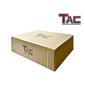 TAC Bull Bar Fits 2019-2023 Ford Ranger Truck Pickup 3” Texture Black Front Bumper Grille Guard Brush Guard Off Road Accessories