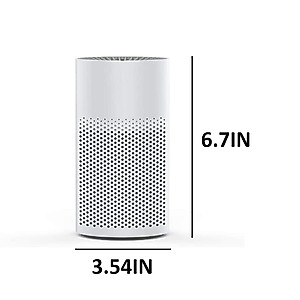 MICPANG Car Air Purifier Portable Air Purifier HEPA Filter Mini Personal Air Purifiers Ionizer Small Air Purifiers USB Air Cleaner For Bedroom, Home, Office, Desktop