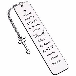 Employee Appreciation Gifts Bulk for Women Men Thank You Gifts for Coworkers Inspirational Team Gifts Bookmarks Office Retirement Gifts 2023 for Teacher Coach Nurse Birthday Gifts from Boss Leader