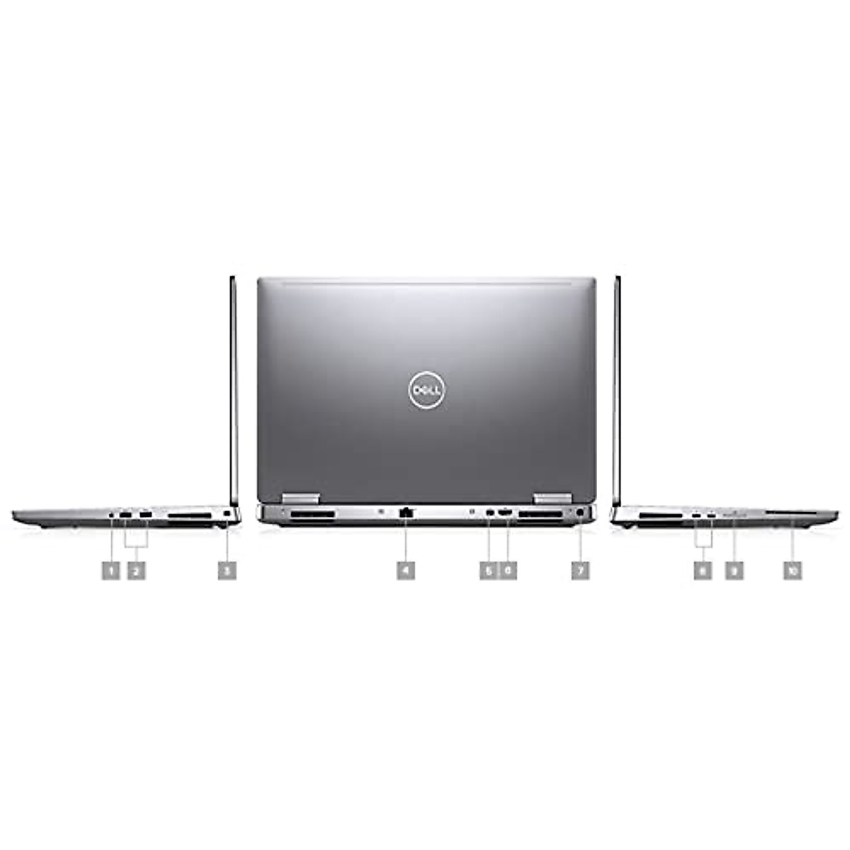 2019 Dell Precision 7540 Laptop 15.6" - Intel Core i5 9th Gen - i5-9400H - Core 4.3Ghz - 256GB SSD - 16GB RAM - Nvidia Quadro T1000 - 1920x1080 FHD - Windows 10 Pro Carbon (Renewed)
