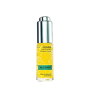 Algenist GENIUS Mini Liquid Collagen Serum - Firming and Hydrating Face Serum with Collagen + Vitamin E - Helps Visibly Minimize Fine Lines + Wrinkles and Improve Elasticity (6.2ml)
