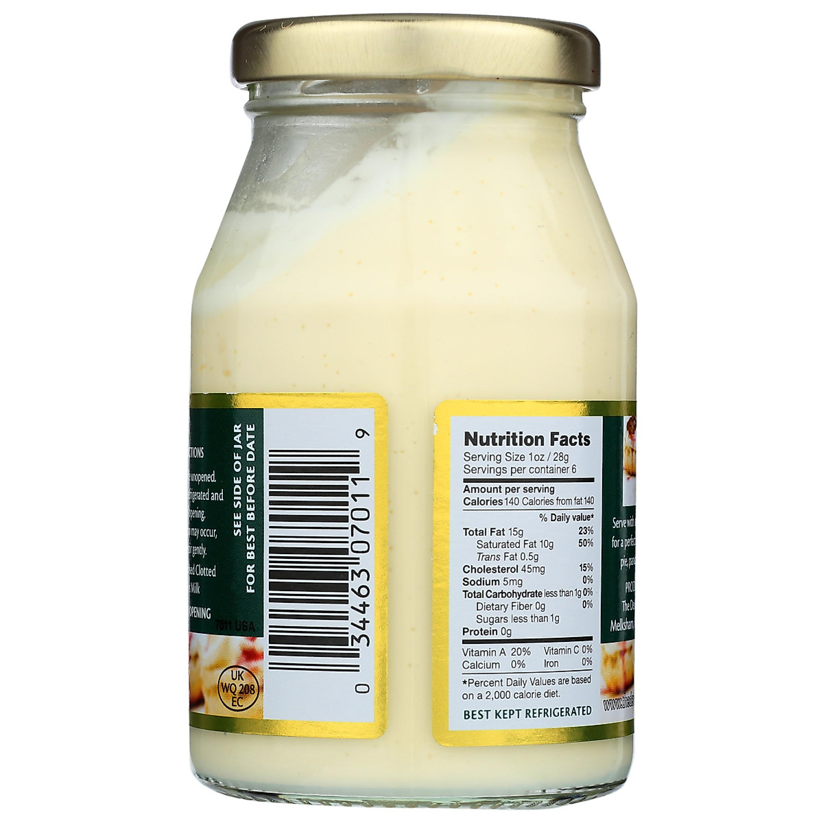 Devon Cream Company Clotted Cream, 6 oz