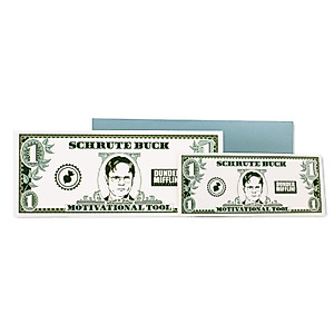 Chillkat Schrute Buck Birthday Card with Sticker, The Office TV Show (1)