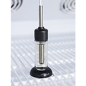 Summit Appliance ARG18PV Performance Series Pharma-Vac 18 Cu.Ft. Upright Glass Door All-refrigerator with Silver-ion Handle, Interior Light, Access Port and Hospital Grade Cord Green Dot Plug, White