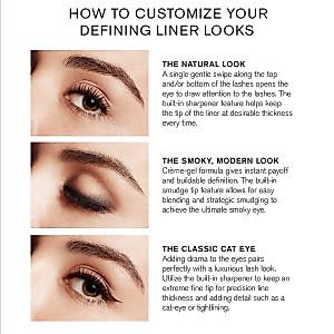 RevitaLash Cosmetics, Defining Liner Eyeliner, Slate, Hypoallergenic & Cruelty-Free