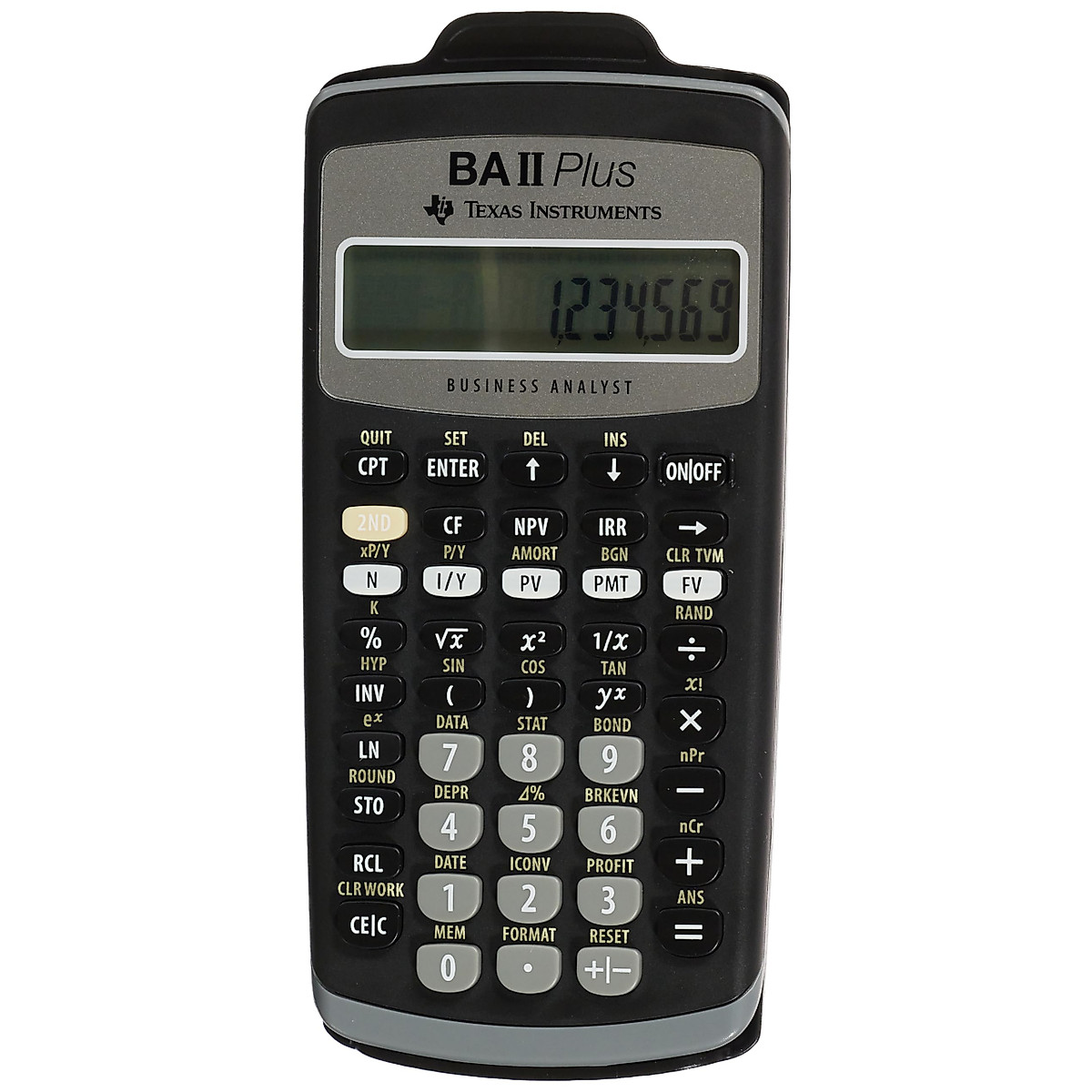 TEXBAIIPLUS - Texas Instruments BA-II Plus Adv. Financial Calculator